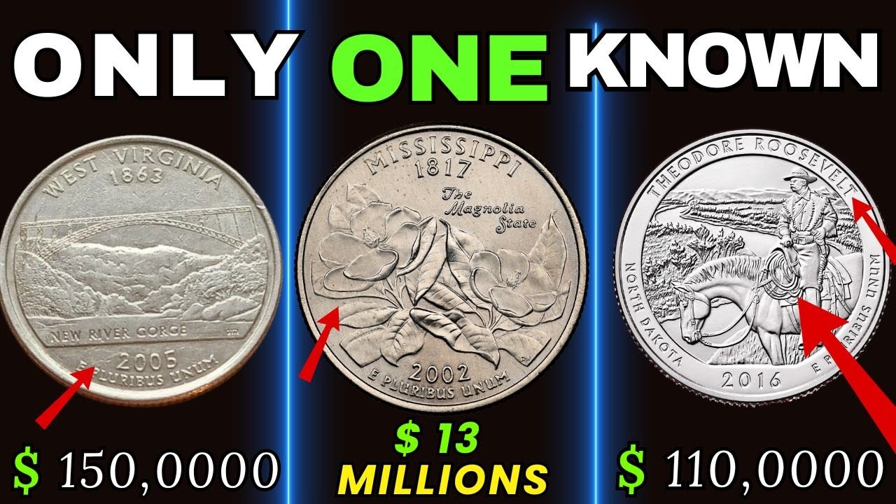 Rare & Valuable State Quarters Still in Circulation! Check Your Pocket ...