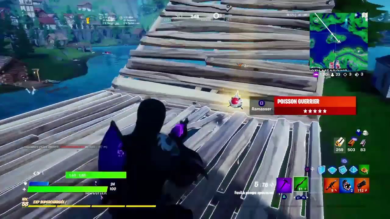 J’ai trouver le Poisson guerrier - YouTube