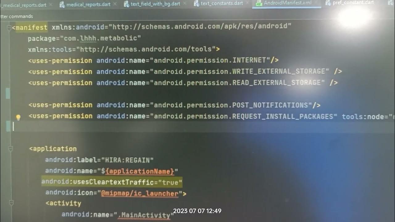 remove manage external storage permission - YouTube