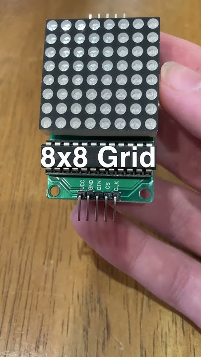 What's an LED Matrix (Arduino) #SHORTS - YouTube