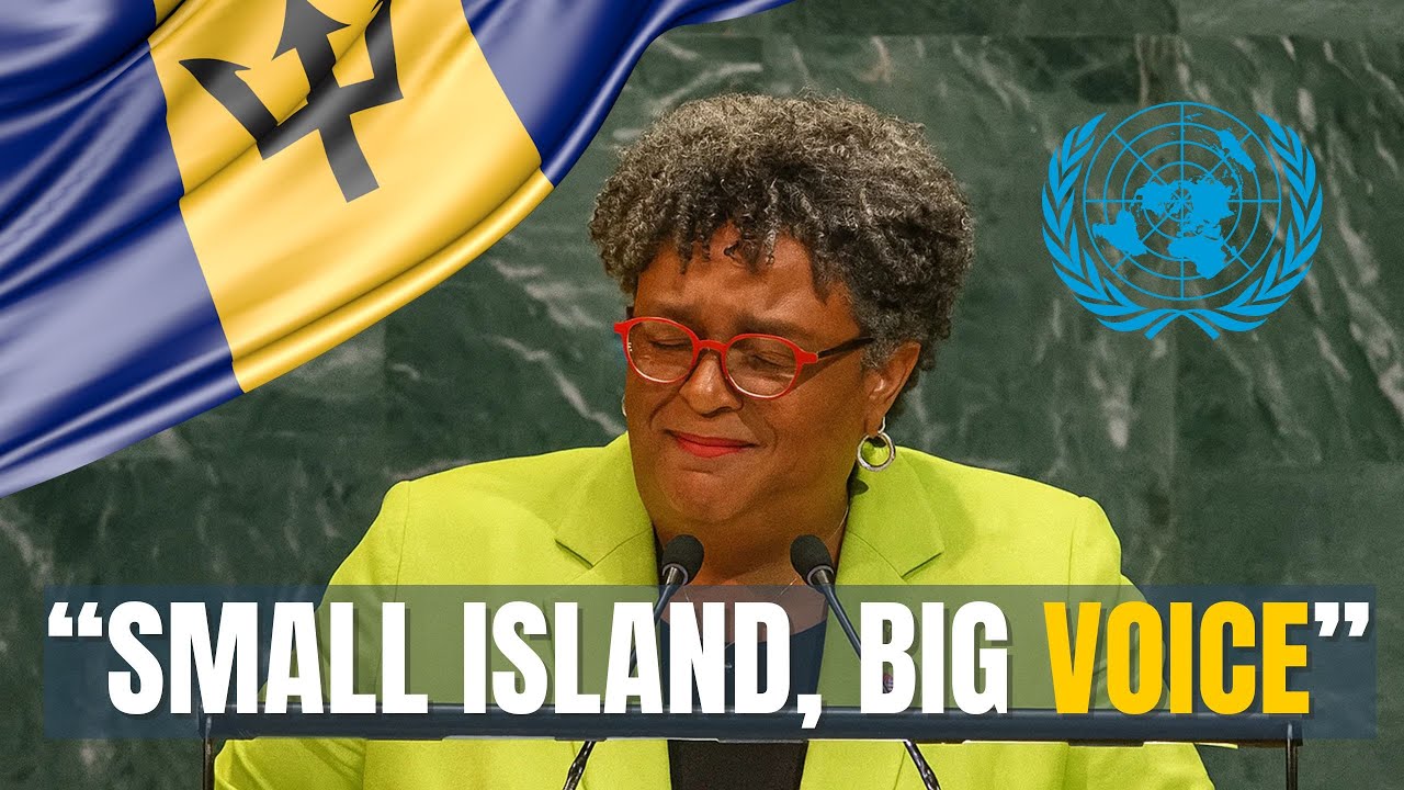 Small Island, Big Voice :Barbados UN Address - YouTube
