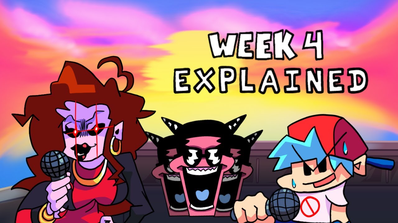 What is going on in Week 4? Friday Night Funkin' - YouTube