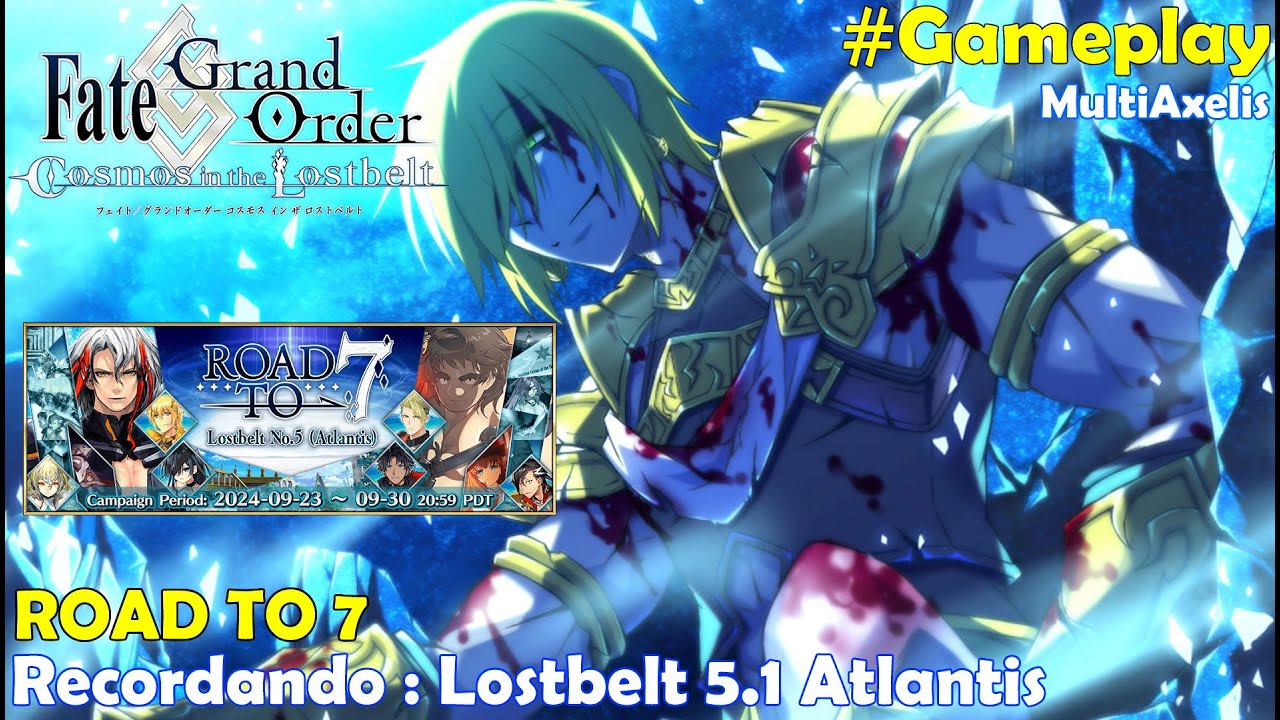 Gameplay Road to Lb7 : Recordando Lostbelt 5.1 FATE GO + Advance Quest ...