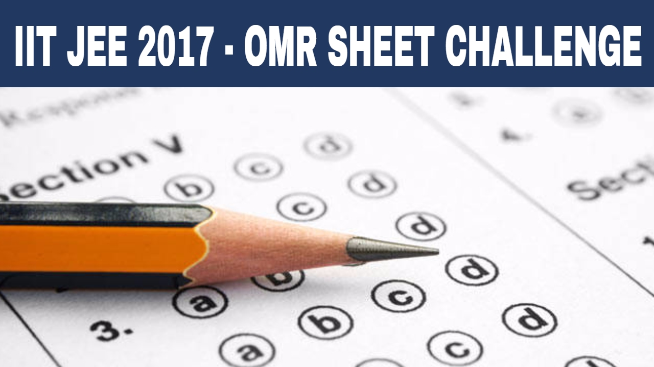 JEE main 2017 Answer key OMR sheets released at jeemain nic in - YouTube