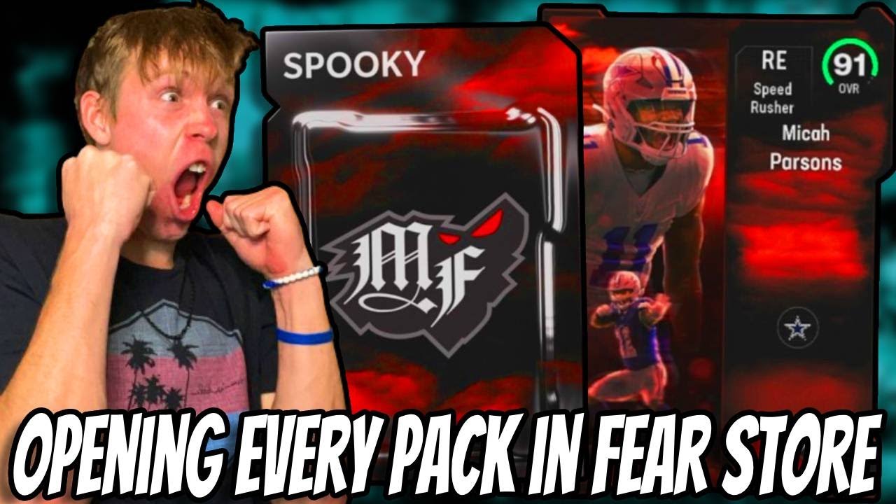 I Opened Every Pack in The Fear Store!! These Packs are INSANE!! - YouTube