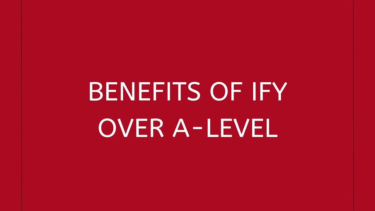 STUDY ABROAD MADE EASY: IFY PATHWAY PROGRAM VS A LEVEL - YouTube