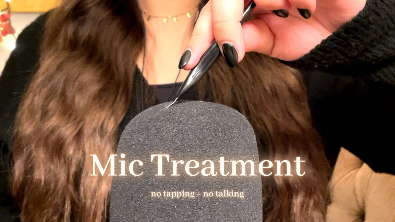 ASMR 5 Mic Treatments to massage your brain in under 20 minutes (no ...