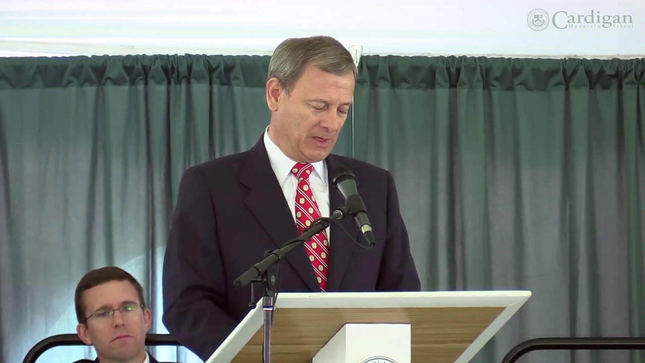 John Roberts Commencement Comments - YouTube