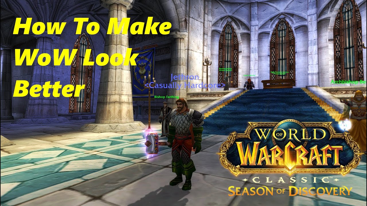 How to make your Classic WoW graphics look better - YouTube