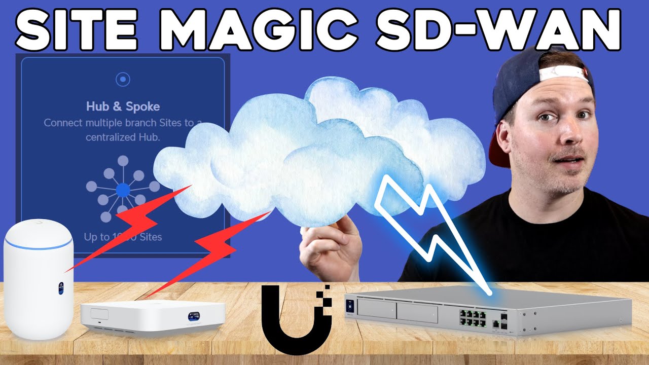 UniFi Site Magic SD-WAN: Mesh, Hub And Spoke Tutorial - YouTube