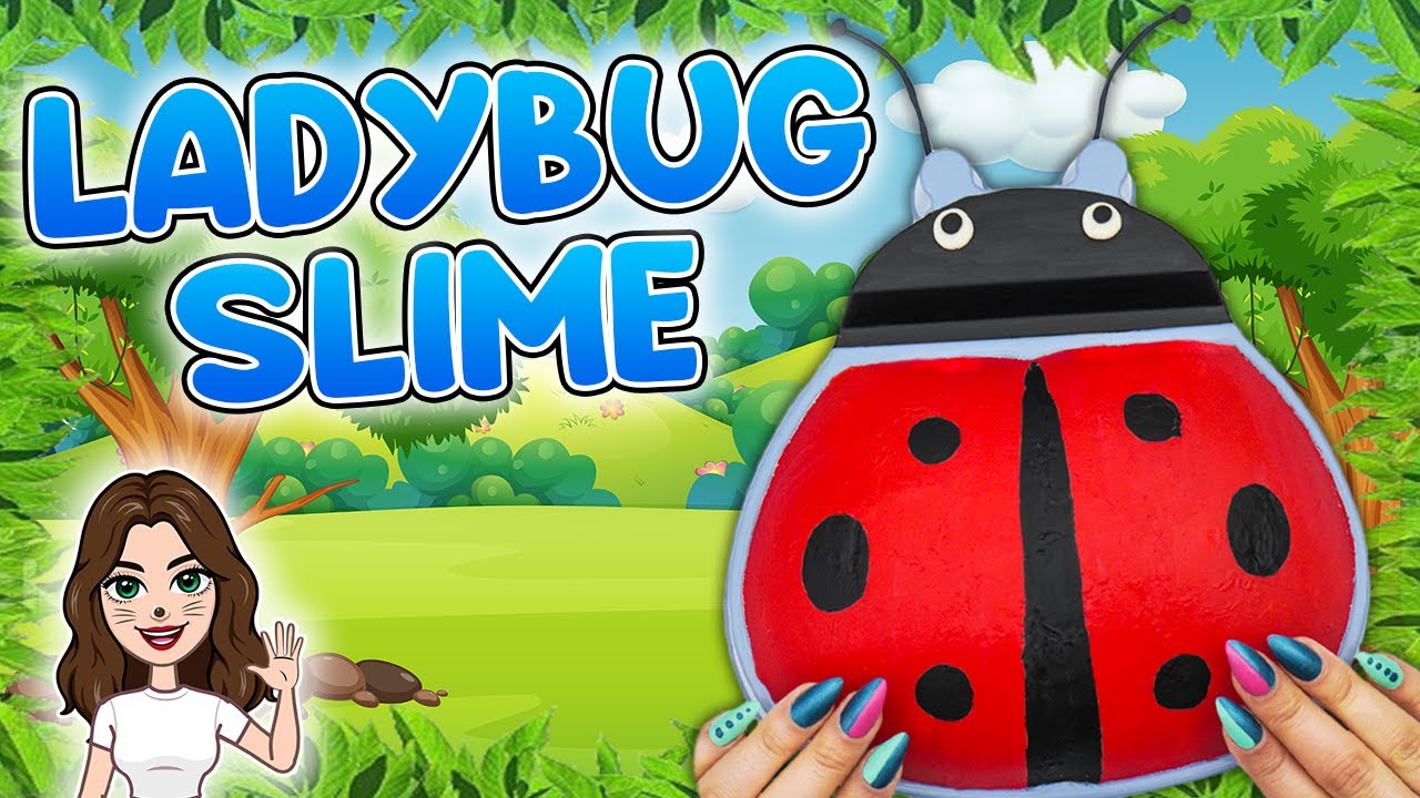 Ladybug Slime | Satisfying ASMR Videos #35 - YouTube