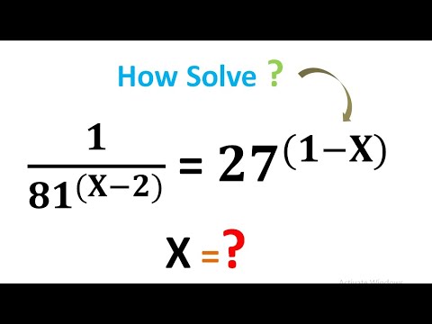 Olympic Exponential 2020 Math Question 🙄🤔🤕 - YouTube