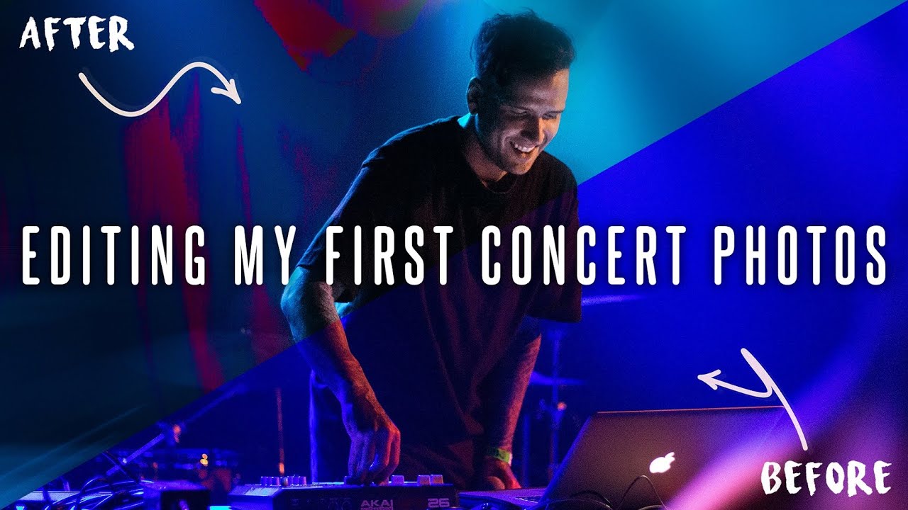How To Edit Concert Photography (Re-Editing My First Concert Photos ...