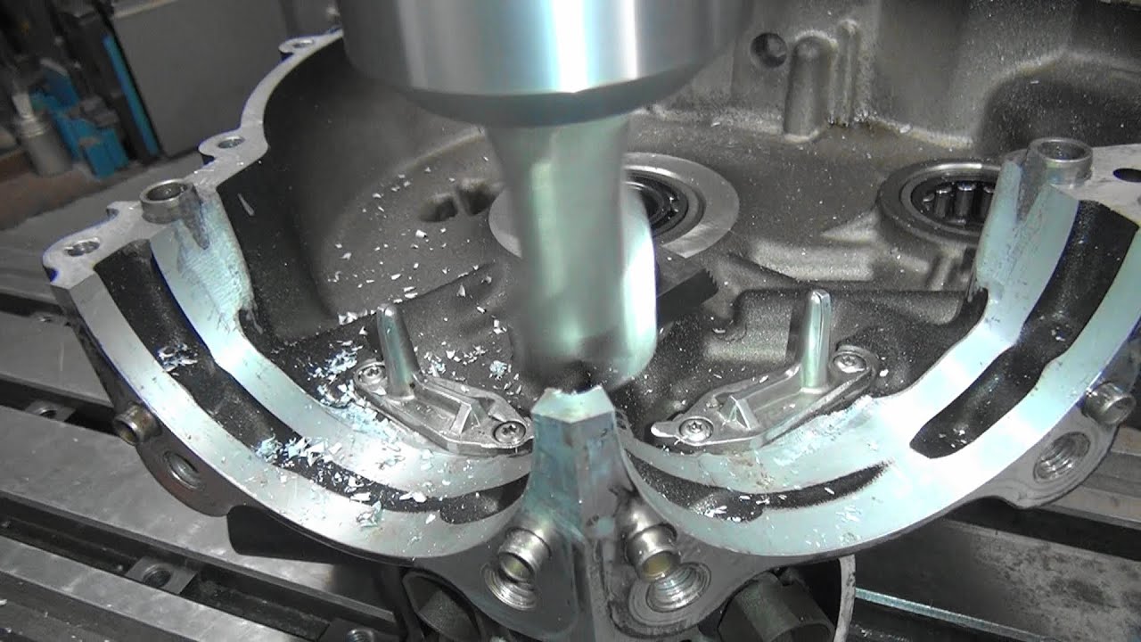 #112 m8 145ci 4.5in bigbore case machining hyperformance finless race ...