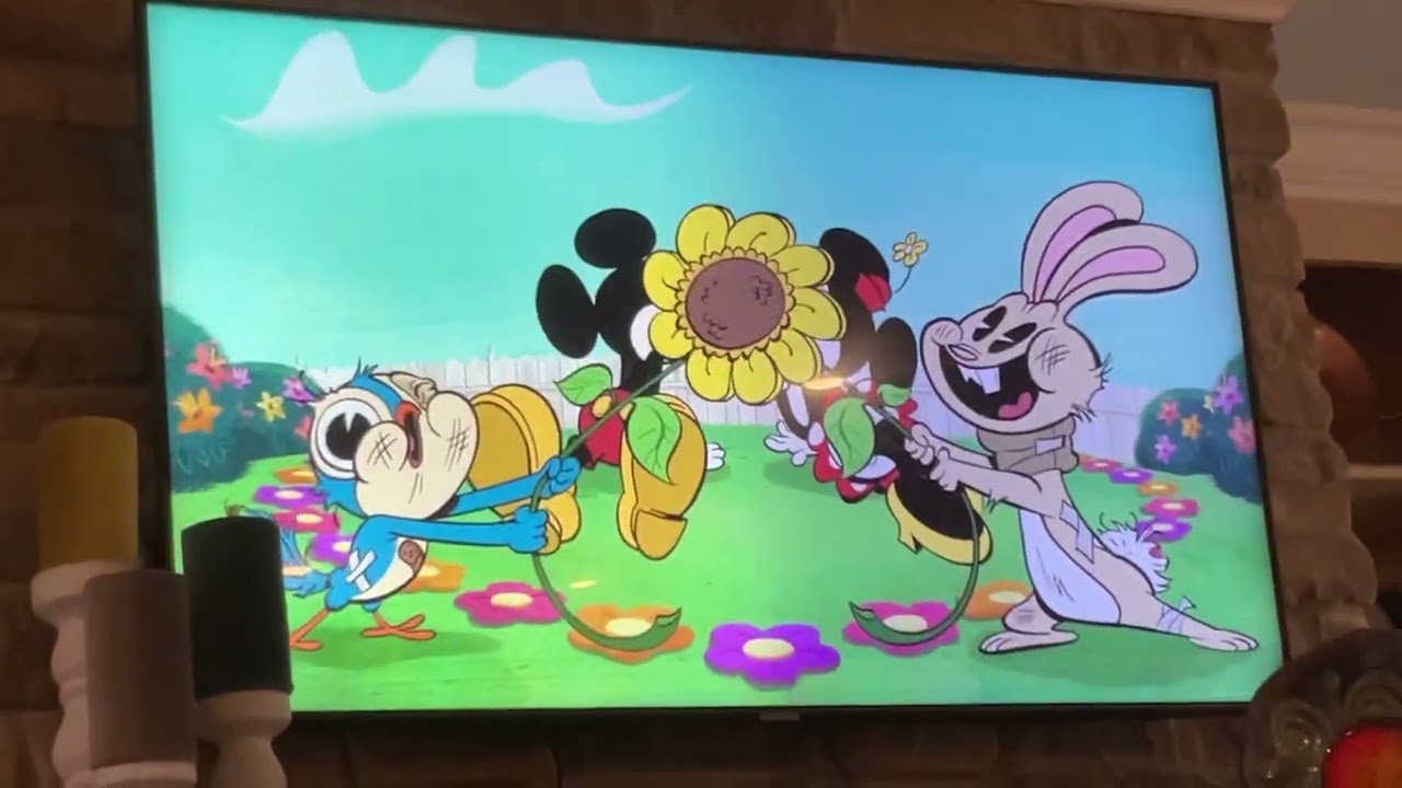 Tigger in the wonderful spring of Mickey Mouse - YouTube