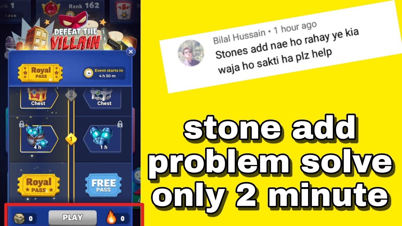 How to add stone in ludo star 2 | Stone don't add problem solve in ludo ...