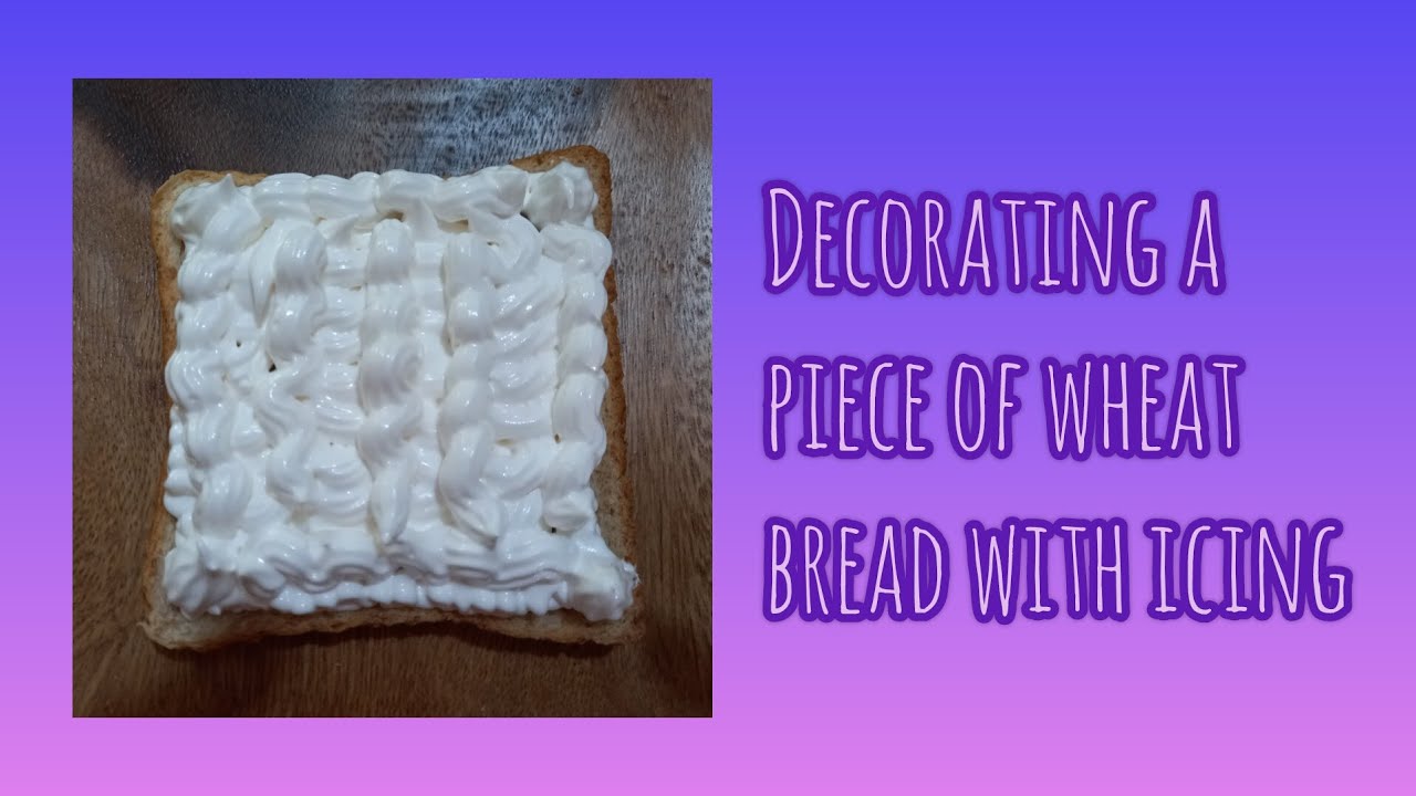 Simple "cake" decorating | BPP performance task - YouTube