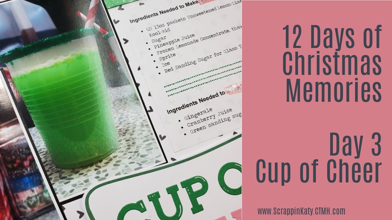 12 Days of Christmas | Day 3 - Cup of Cheer | Process Video - YouTube