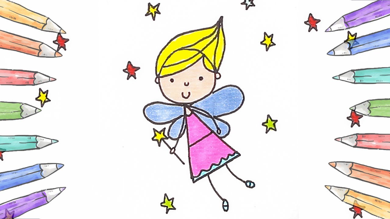 Draw with Gary - Fairy - YouTube