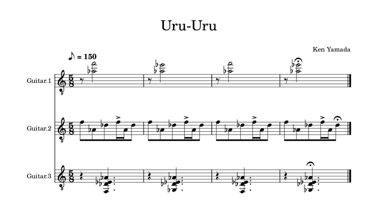 Uru-Uru（Short Music composed by Ken Yamada） - YouTube