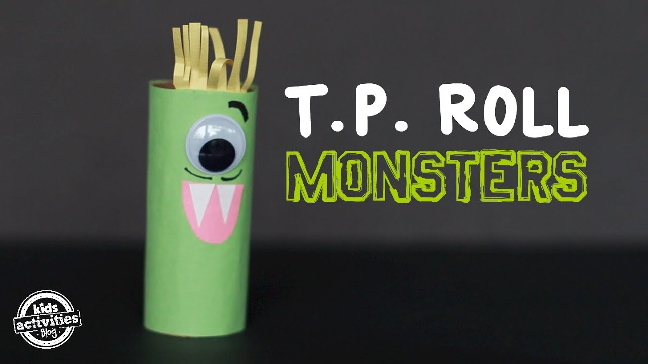 TP Roll Monsters - YouTube