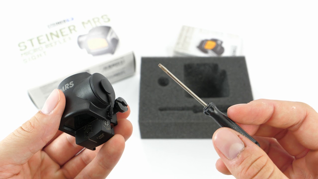 Steiner Micro Reflex Sight MRS review - YouTube
