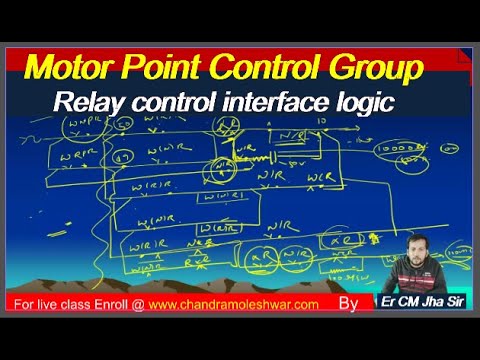 Motor point control group relay interface circuit - - YouTube