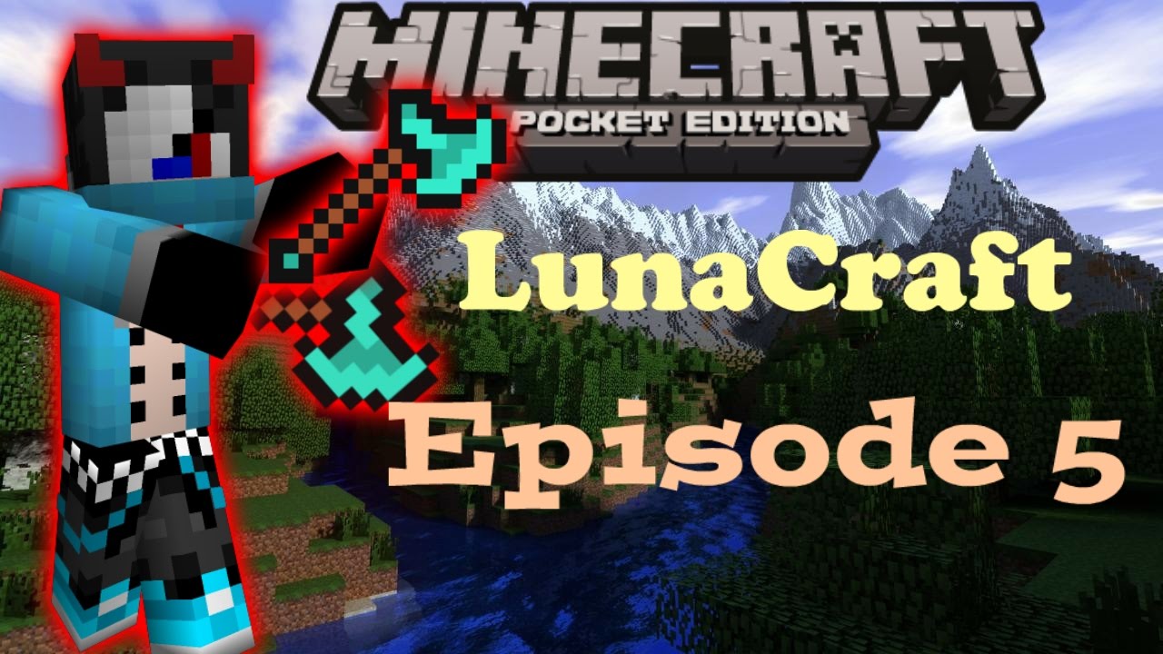 Minecraft pocket Edition: LunaCraft Episode 5 Download Maps LunaCraft ...