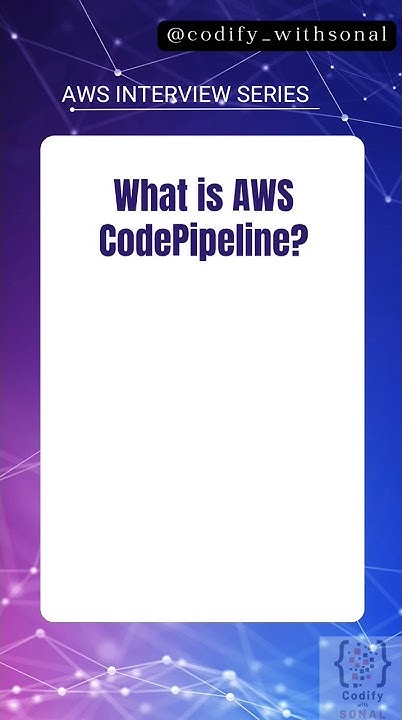 What is Amazon Aws Code Pipeline? | Aws questions| #shorts #trendingshorts #aws #youtubeshorts ...