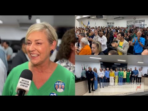Convenção oficializa candidatura de Erika Tank para prefeita de Limeira ...