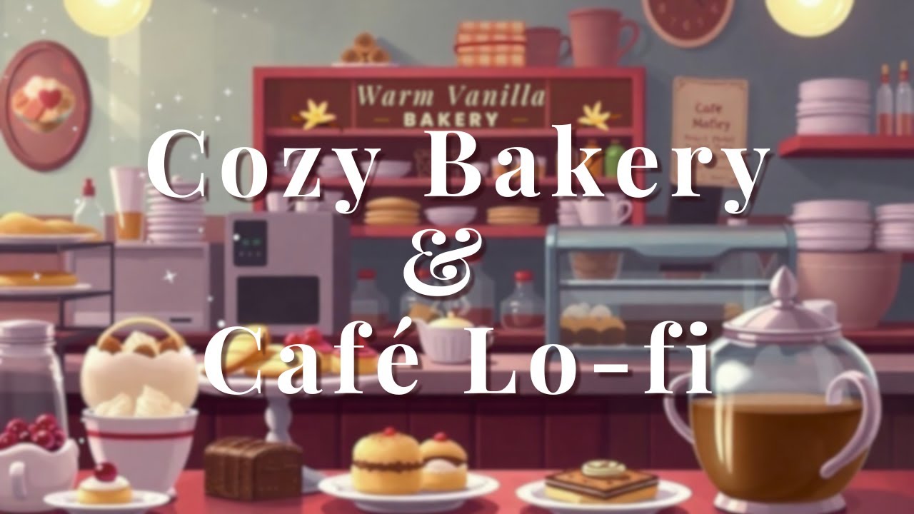 Warm Vanilla Bakery 🧁 | Cozy Café Ambience with Lofi & Relaxing Bakery ...