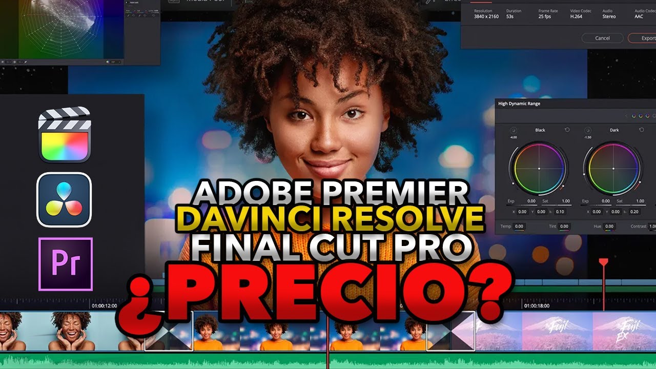 ¿Cuánto CUESTA editar video? - Davinci Resolve, Final Cut, Premier ...