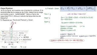 Cimentaciones Superficiales con carga excéntrica. Meyer... | Doovi