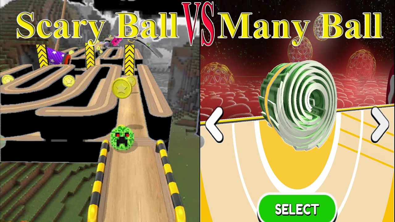 Going Balls Game - Max Level Gameplay || Scary Ball vs Many Ball ...