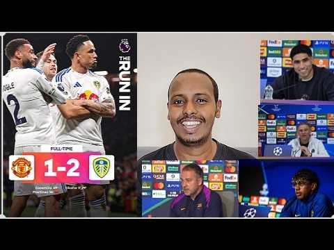 Macquul ma ahan Man United garoonkeeda waxaa ku dishay Leeds, shirka jaraa’id Flick, Yamal, Enrique