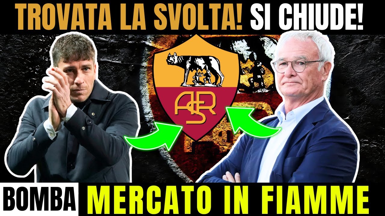 CALCIOMERCATO ROMA: RANIERI SHOW! CHIUSURA IMMINENTE! ROMA NEWS - YouTube