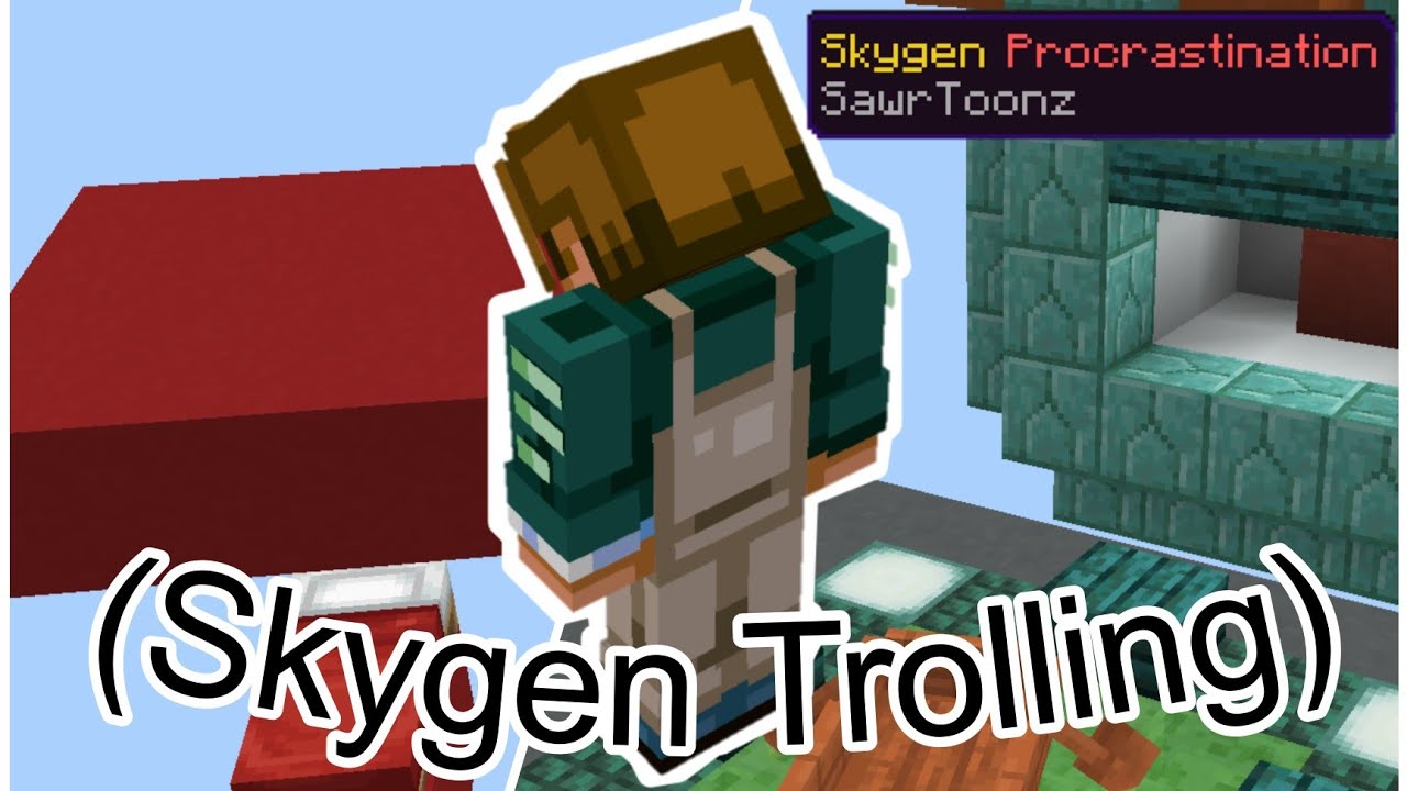 Skygen Shenanigans! (Skygen Trolling) | Minecraft Bedrock Edition - YouTube