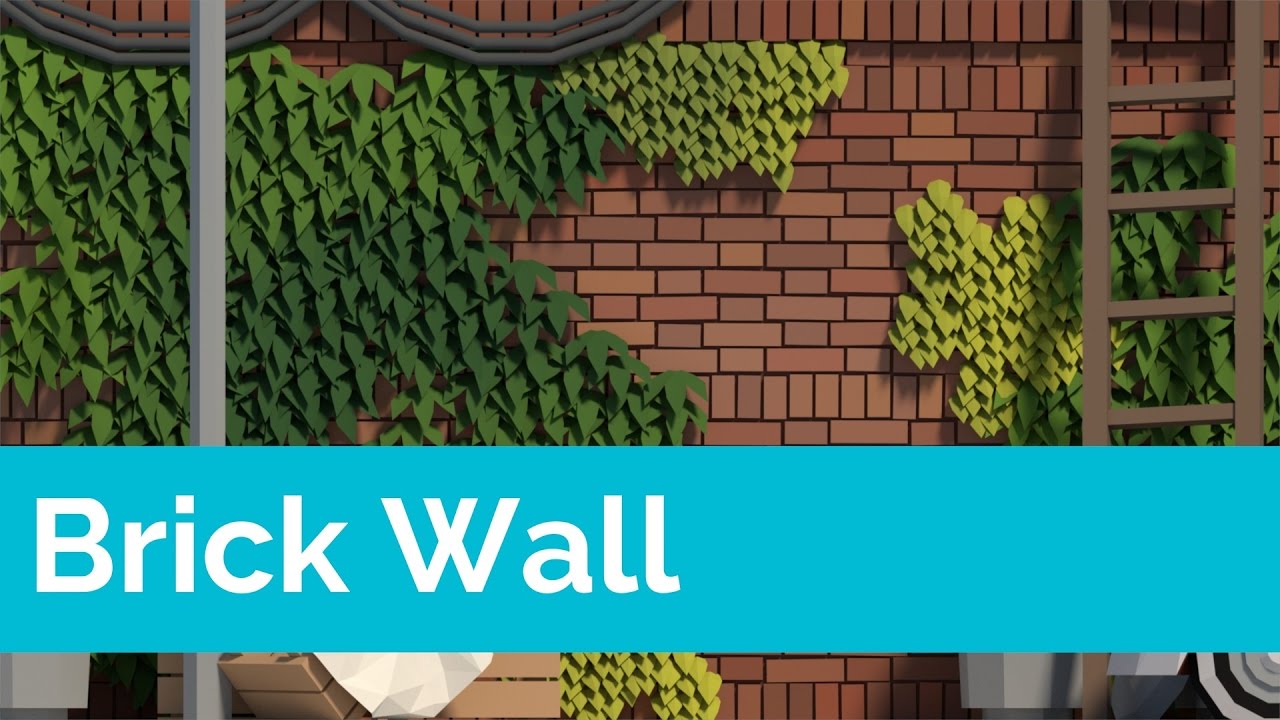 Brick Wall [LowPoly][Stream] - YouTube