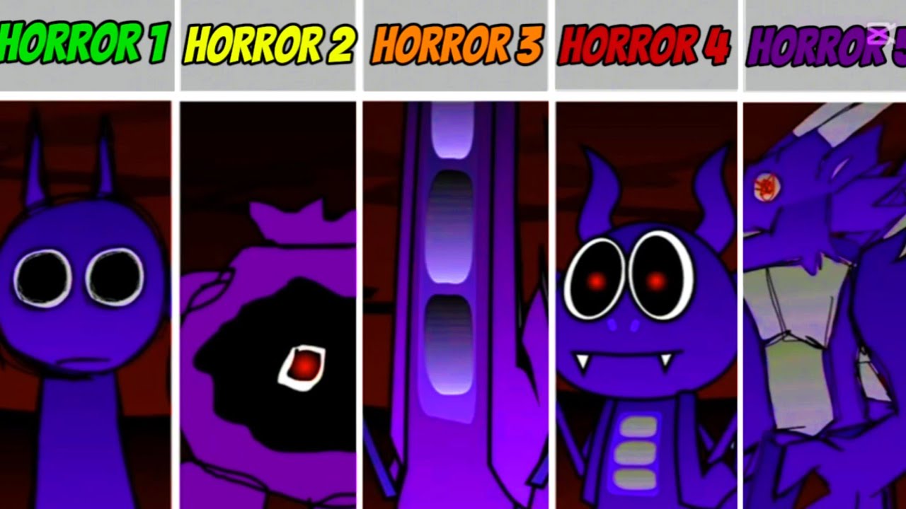 Incredibox Sprunksters: But Horror 1 Vs Horror 2 Vs Horror 3 Vs Horror ...