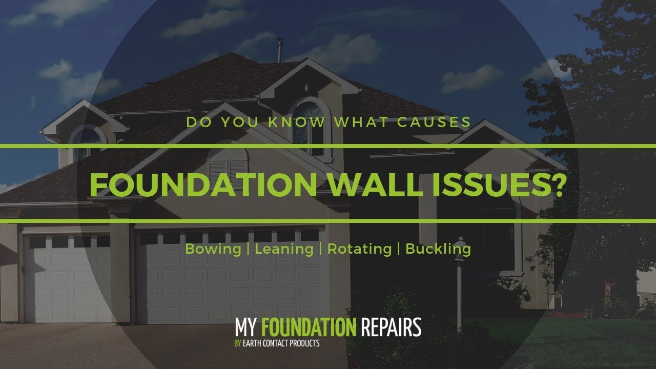 Foundation Wall Issues | My Foundation Repairs - YouTube