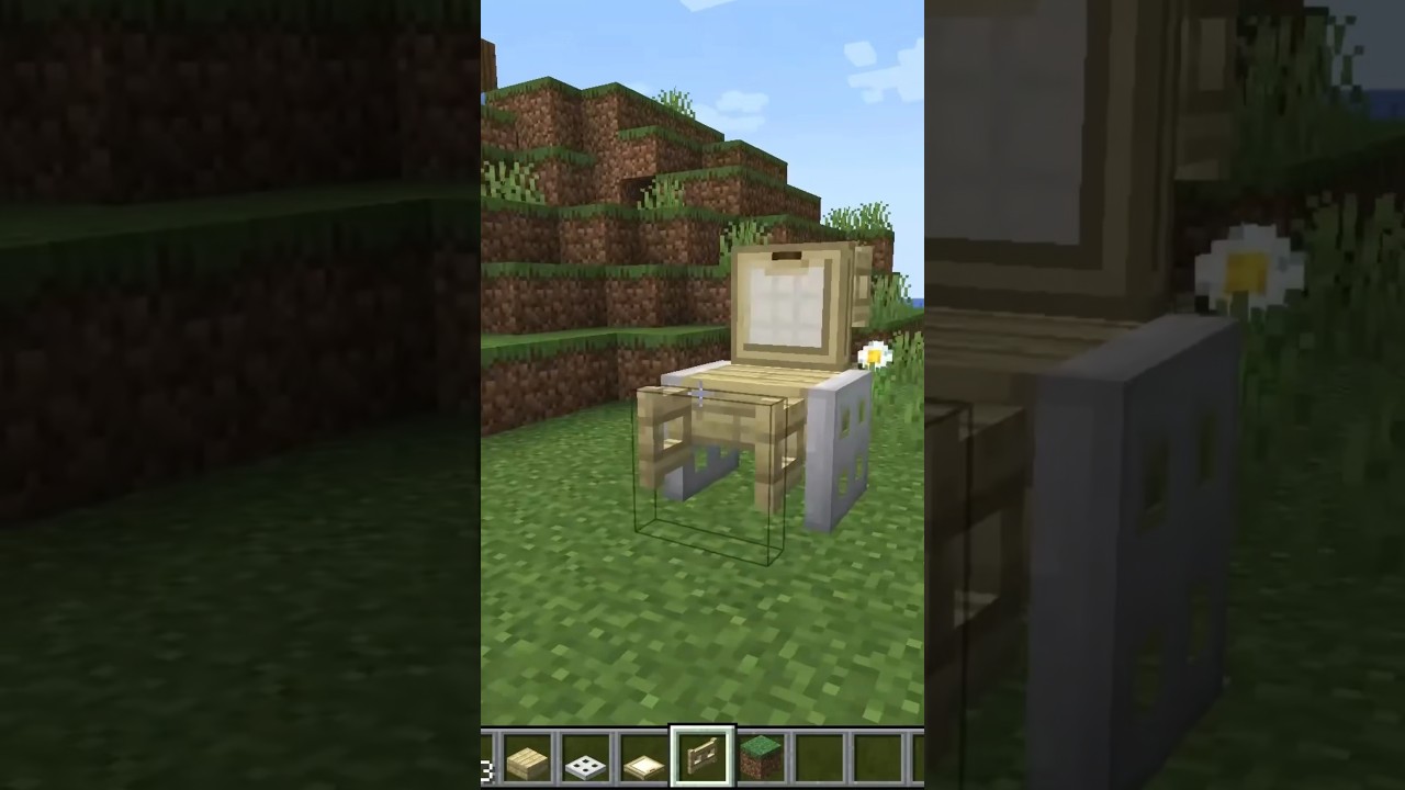 Wheelchair 🦼 build in Minecraft - YouTube