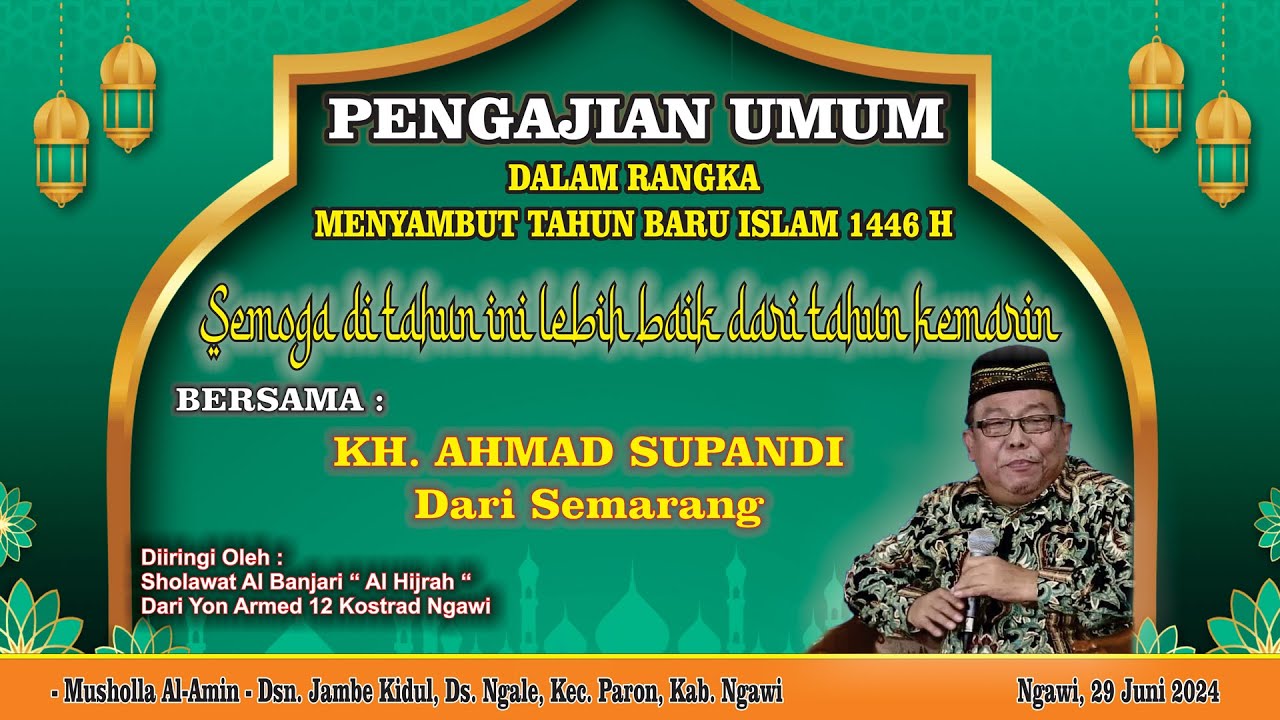 KH. SUPANDI DARI SEMARANG - YouTube