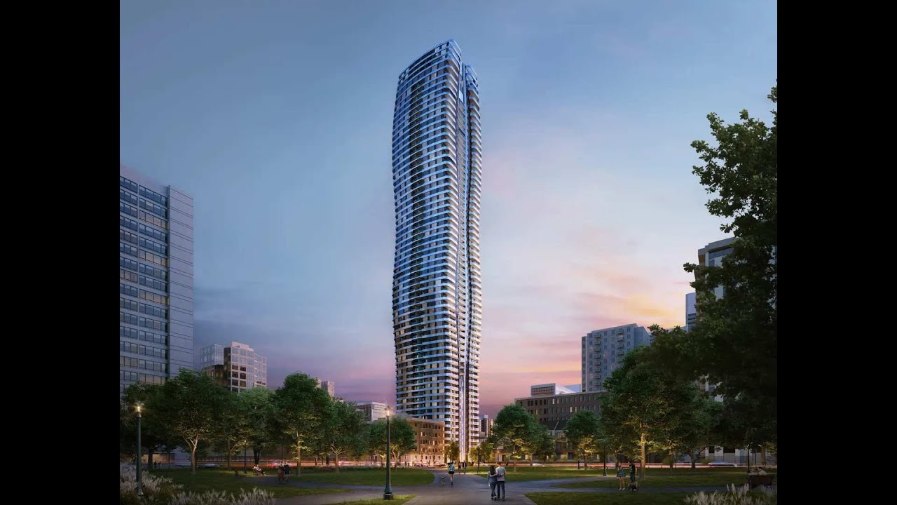 The Curv, The Tallest Residential Tower in Vancouver, Canada - YouTube