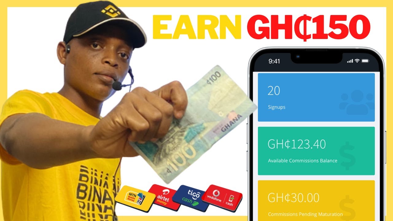 I made GH₵150 Sharing Links Online💰Money-Making through Mobile Money ...