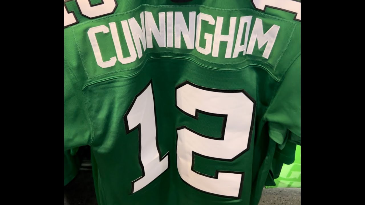 Philadelphia Eagles Randall Cunningham Jersey - YouTube