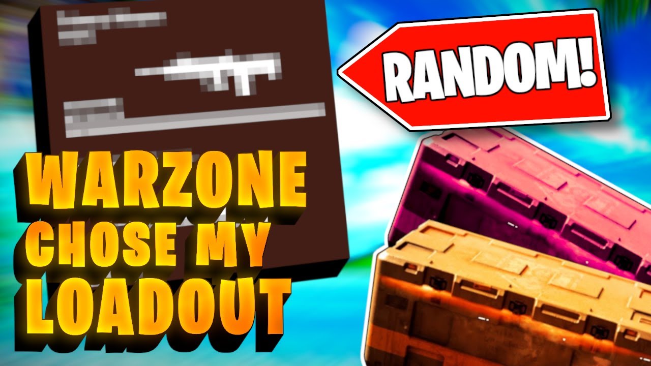 I let WARZONE *CHOOSE* a RANDOM LOADOUT for me! Then I had to win with ...