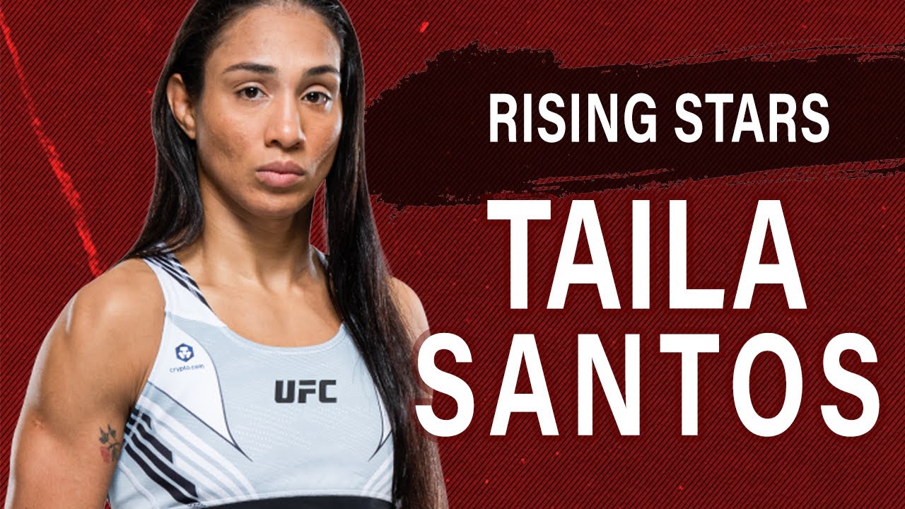 How Taila Santos Became a UFC Rising Star! - YouTube