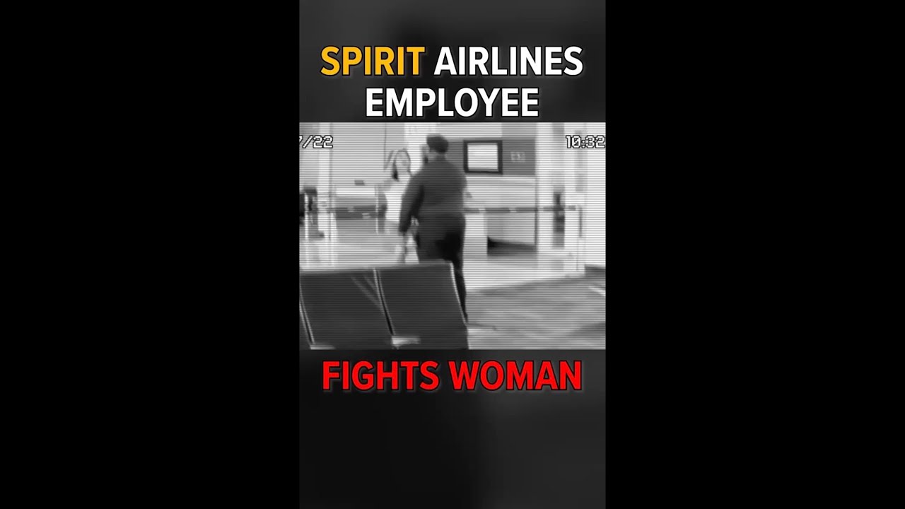 Spirit Airline employee SLAPS female at airport after she slaps him ...