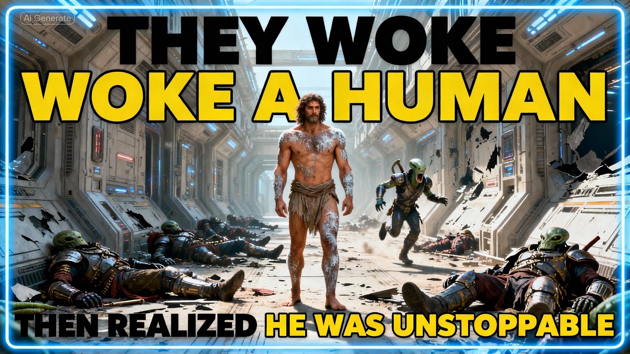 HFY Sci-Fi: They Woke a Human from Cryo Sleep… Then Realized He Was ...