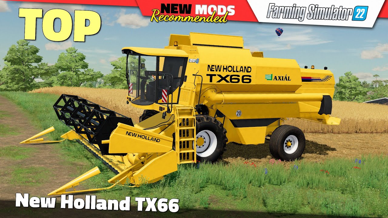 FS22 | New Holland TX66 - Farming Simulator 22 New Mods Review 2K60 ...